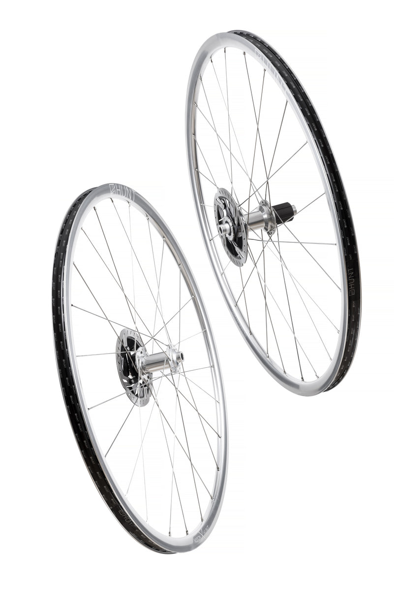HUNT 4 Season Disc Wheelset - Silver – Hunt Bike Wheels US