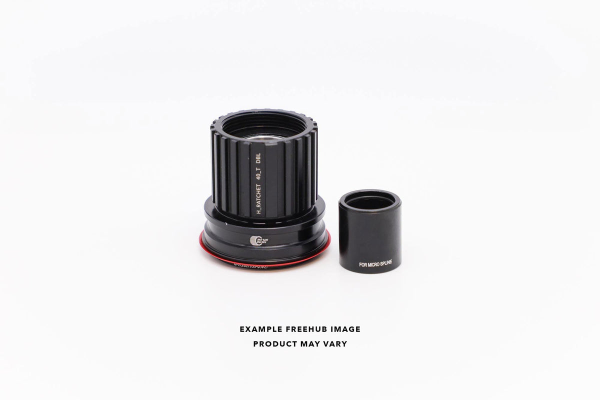 H_Ratchet DBL 40T Freehub | Shimano Microspline | Stainless Steel Endu ...